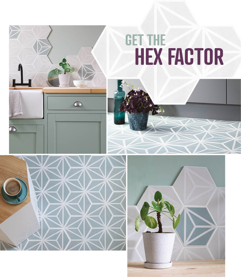 How to Style Hexagon Tiles in your Home